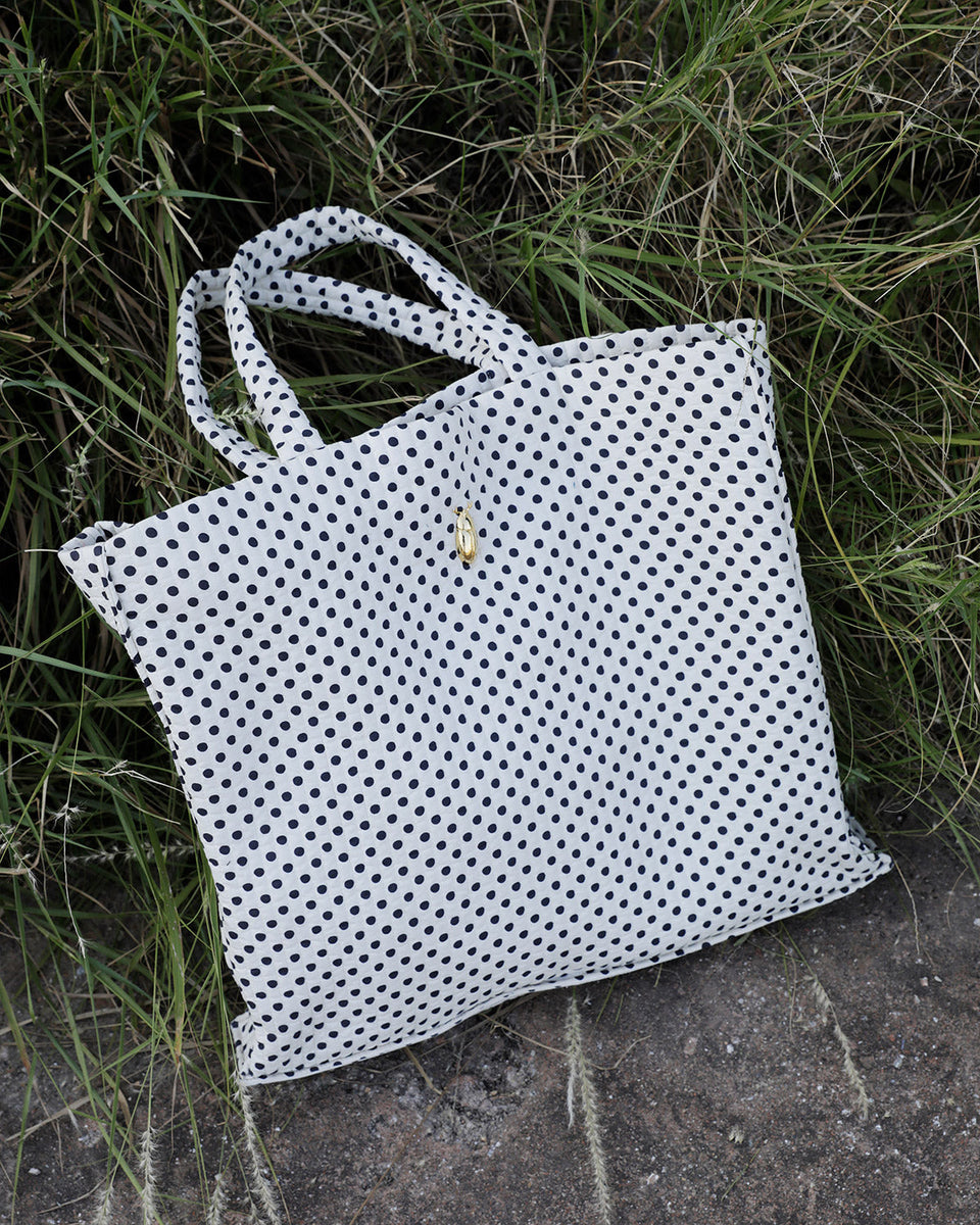 Polkadot Tote Bag – Jugnu Lahore - Global